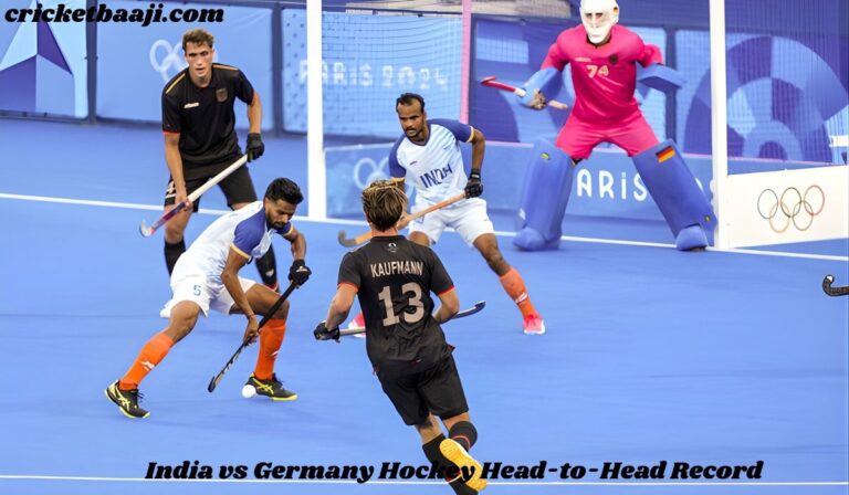 India vs Germany Hockey Head-to-Head Record